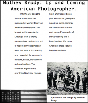 Project Based Learning in History and Social Studies