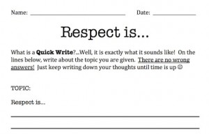 Classroom Respect Grows When Teachers Value Kids' Ideas