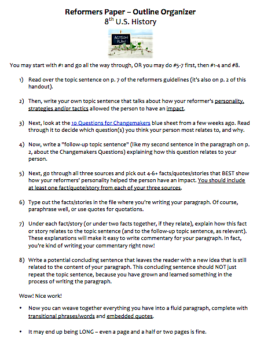 An Outline Organizer That Makes Rough Drafts Fun to Read