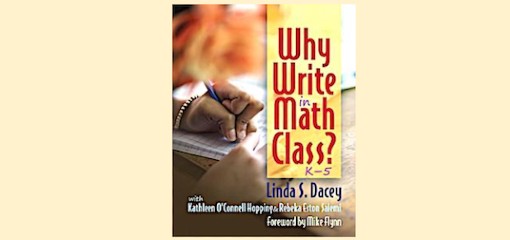 Why Write in Math Class? K-5