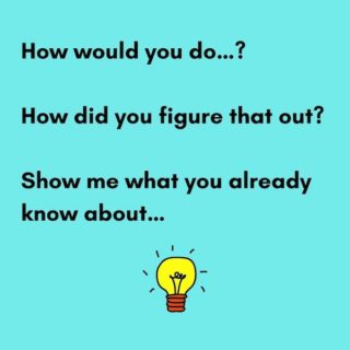 GRR: To Find Out What Students Know Start with the “You Do”