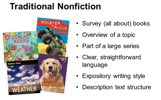 5 Kinds of Nonfiction: A New Way of Thinking About Informational Books ...