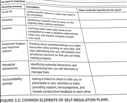 Teaching Self-Regulation: 75 Instructional Activities