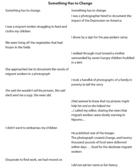 Integrating the Arts in Language Arts: Create a 2-Voice Poem