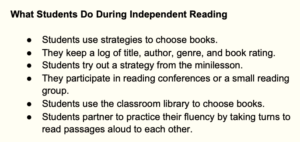 Building Stamina and Endurance with Independent Reading Time