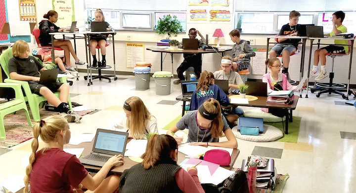 Foster Student Engagement, Collaboration by Flexible Seating