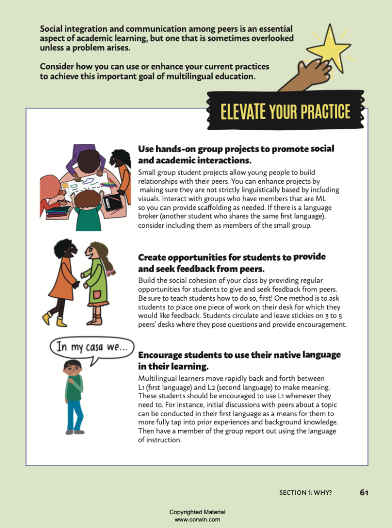 Teaching Multilingual Learners: An Illustrated Guide